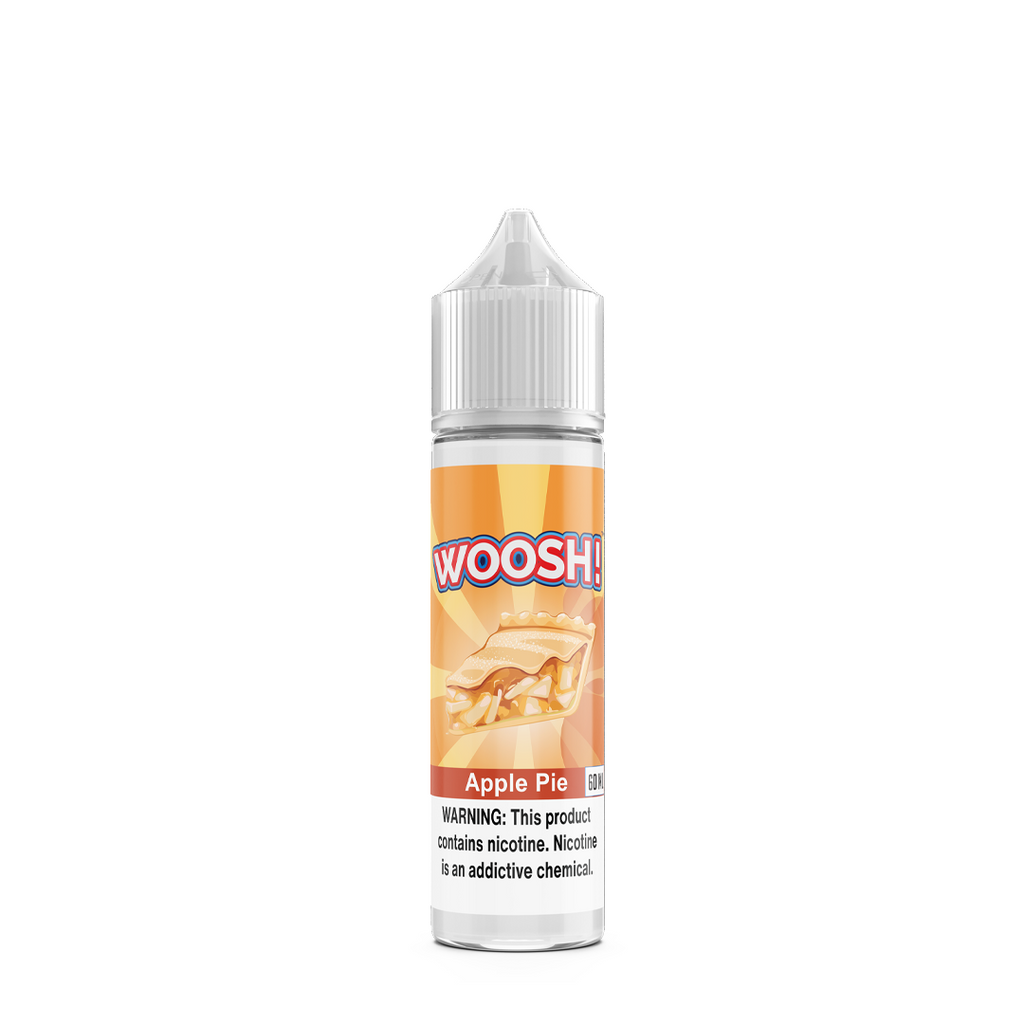 Apple Pie Woosh Vape eJuice - 60mL Standard Freebase Nicotine – SUSA