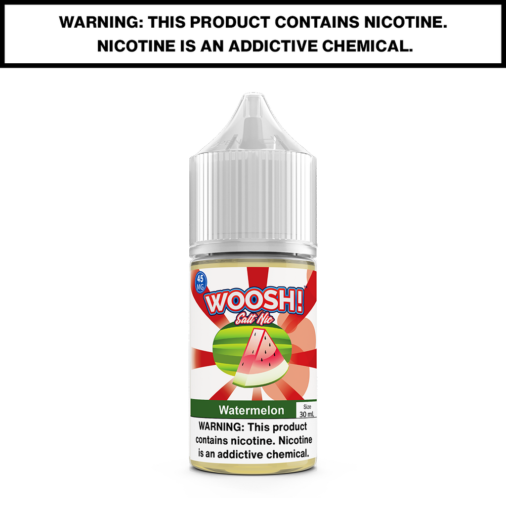 Watermelon Woosh Vape eJuice - Salt Nic 30mL | 45mg – SUSA